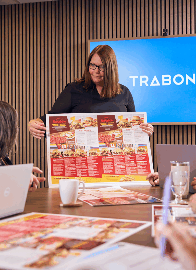 Commercial Print & Menu Management System | Trabon