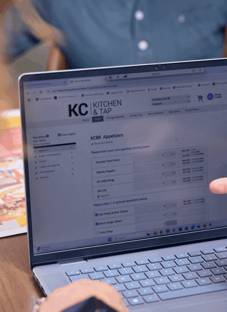 Menu Management Software | MenuNet - PrintNet
